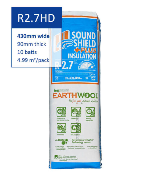 R5.0 Earthwool® Thermal Ceiling Insulation Batts